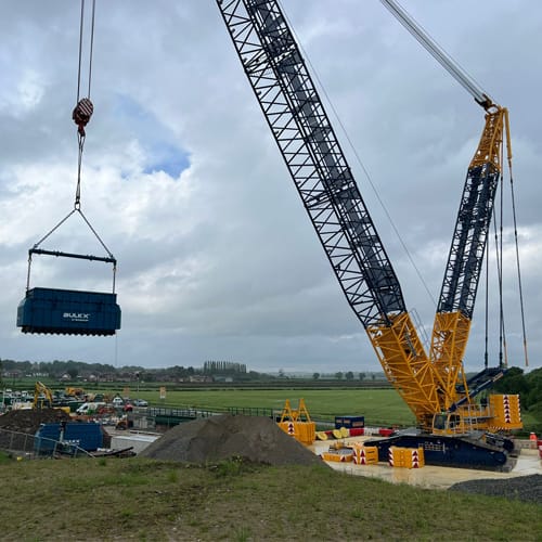 CantiDeck | Crane loading platform | Conquip US